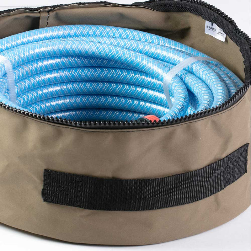 Australian Made Canvas Water Hose Bag | Blacksmith Camping Supplies